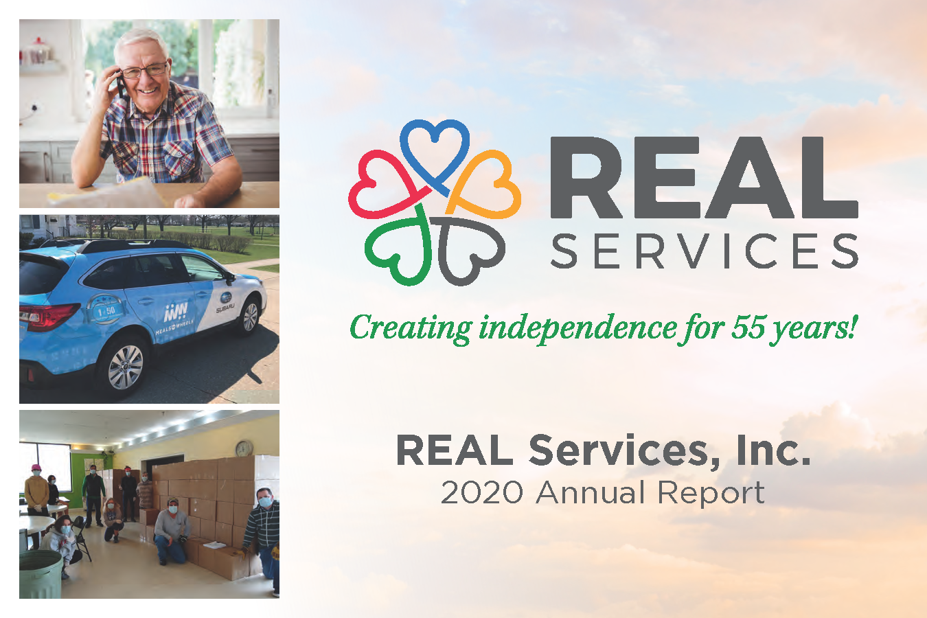 Read our 2020 Annual Report - REAL Services